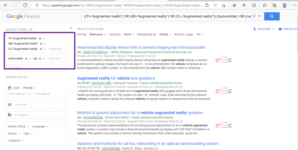 A Definitive Guide for Google Patent Search | TT Consultants