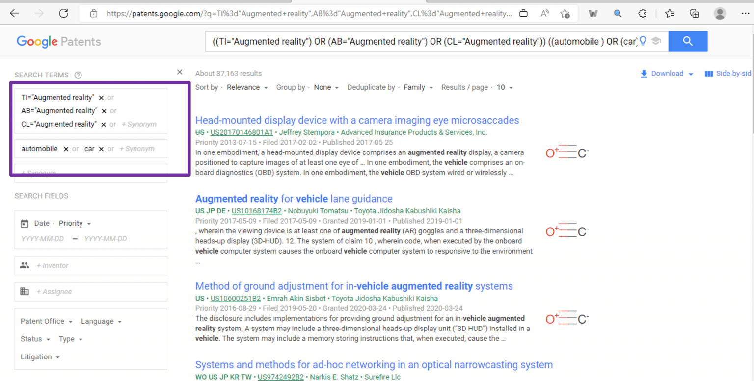 A Definitive Guide for Google Patent Search | TT Consultants