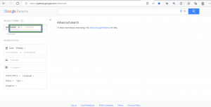 A Definitive Guide for Google Patent Search | TT Consultants