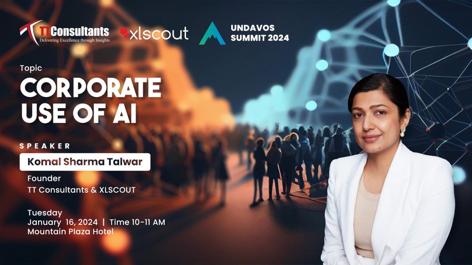 Komal Talwar at Davos 2024: AI and Women in Tech